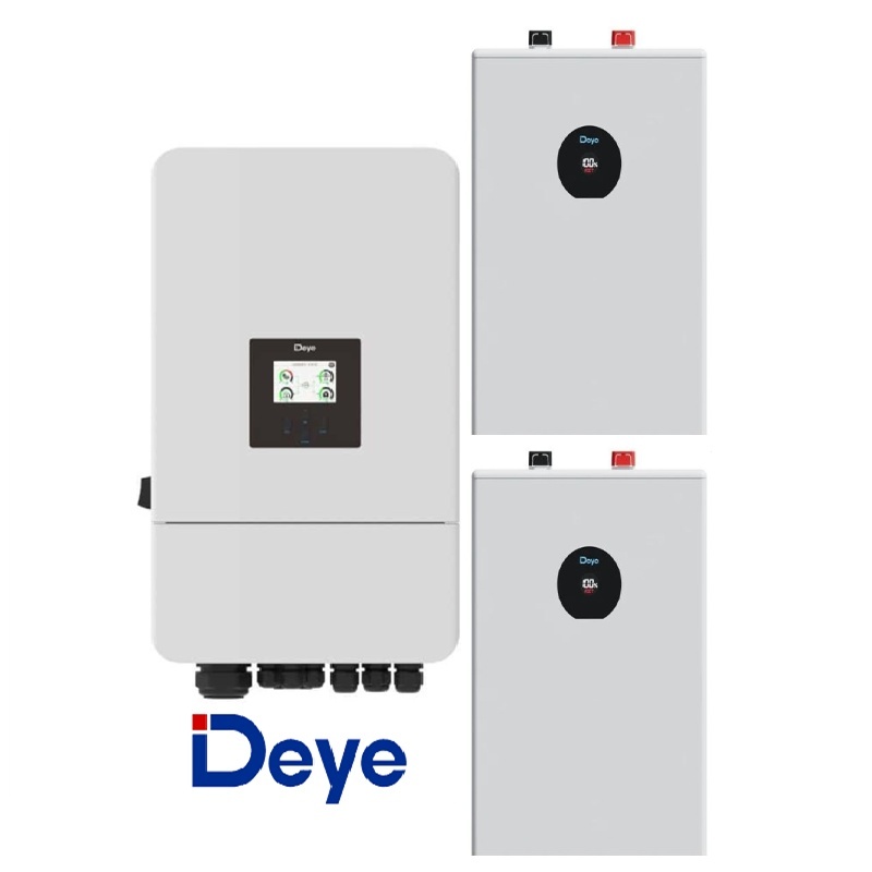 DEYE: Zestaw Inwerter hybrydowy SUN-20K-SG05LP3 + Bateria SE-F12-C 23 ...